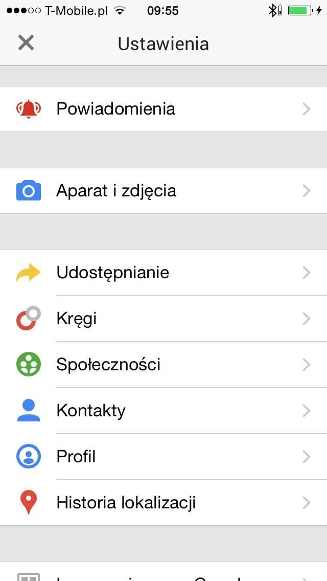 Google + 7.19.0 (iOS) - dobreprogramy