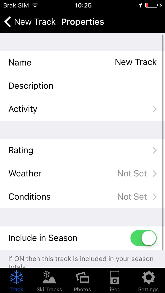 SKI TRACKS - GPS TRACK RECORDER 3.2.0 (iOS) - dobreprogramy