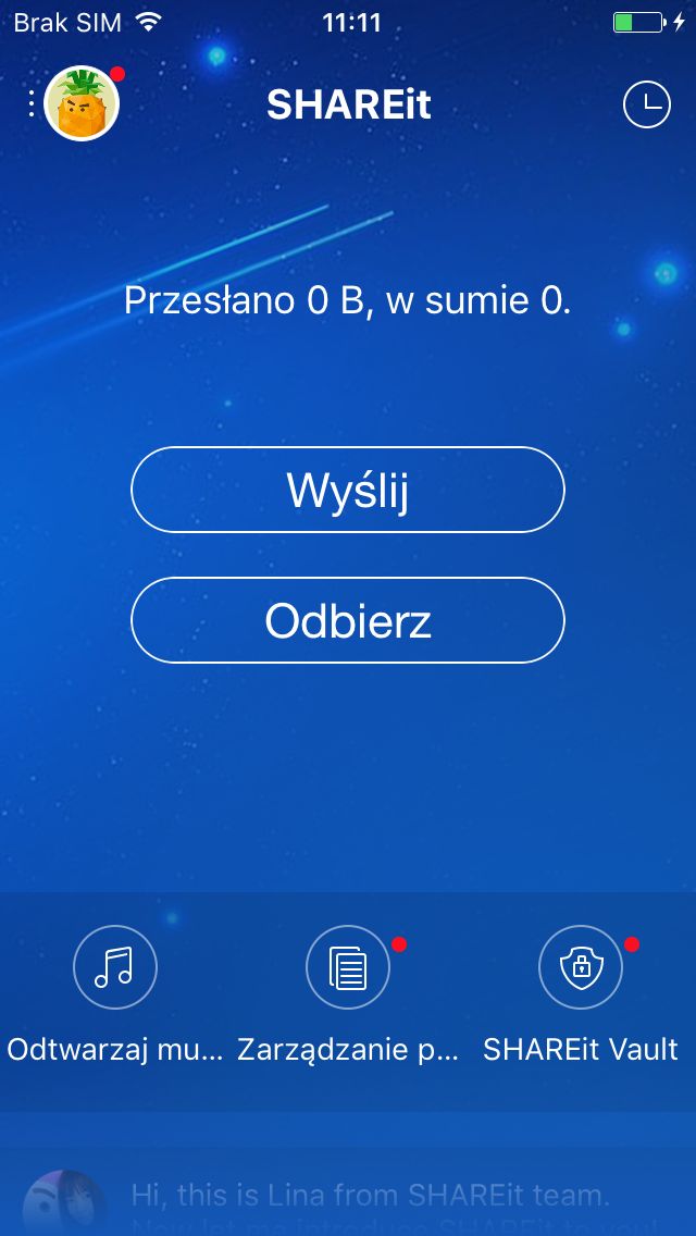 SHAREit - Connect & Transfer 3.12.38 (iOS) - dobreprogramy