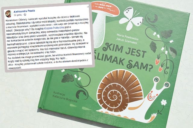 Kuratorium ma wycofywać książkę z biblioteki szkolnej. "Robimy z tego ...