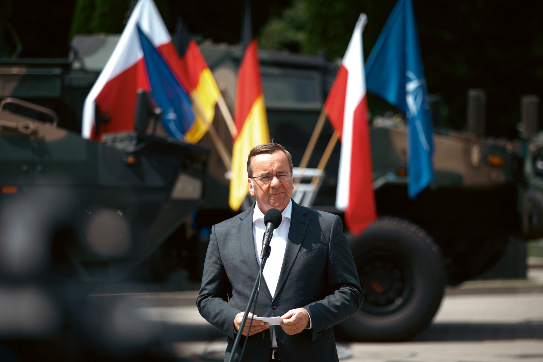 "Część wojny informacyjnej". Minister obrony Niemiec komentuje nagranie