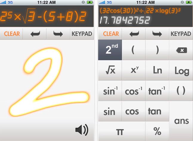 Kalkulator na iPhone?a, w którym rysuje się cyfry!