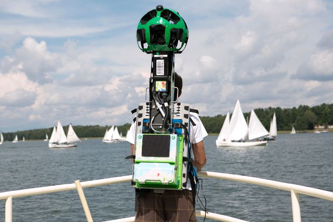 Google Street View Trekker po raz pierwszy w Polsce