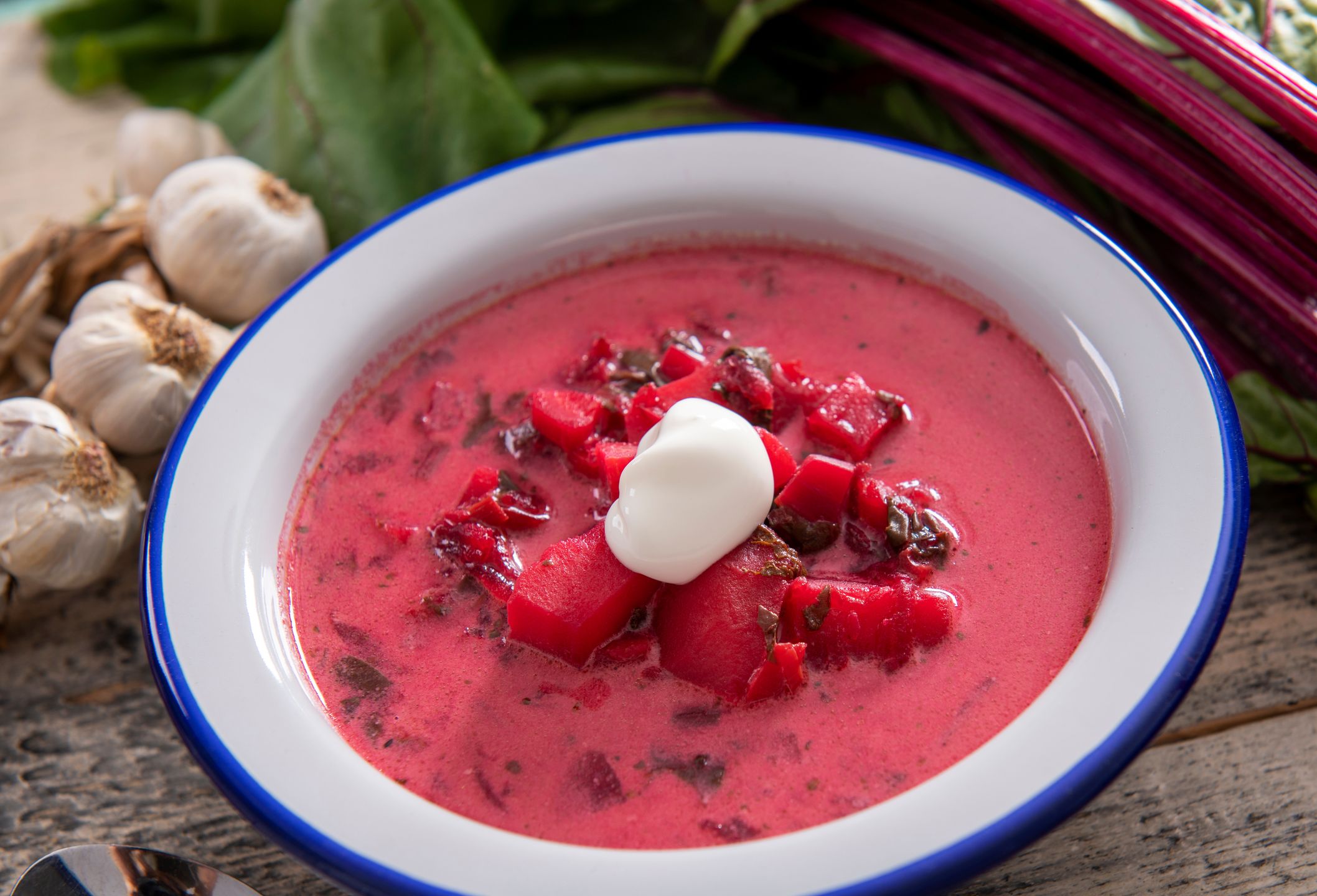 Creamy red borscht: A modern twist on a classic