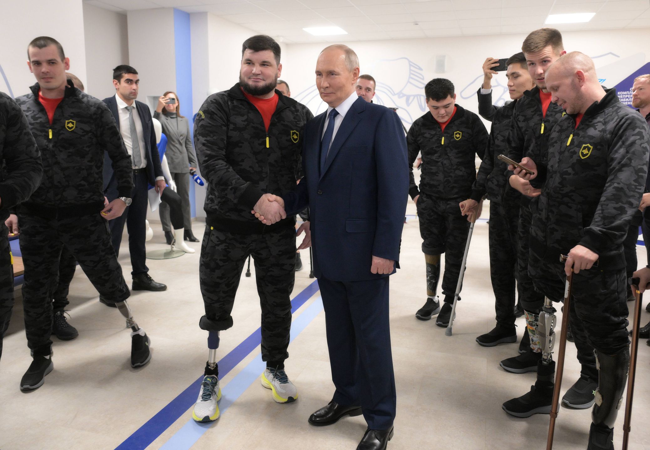 Putin's tactless remarks stir controversy at veteran meeting