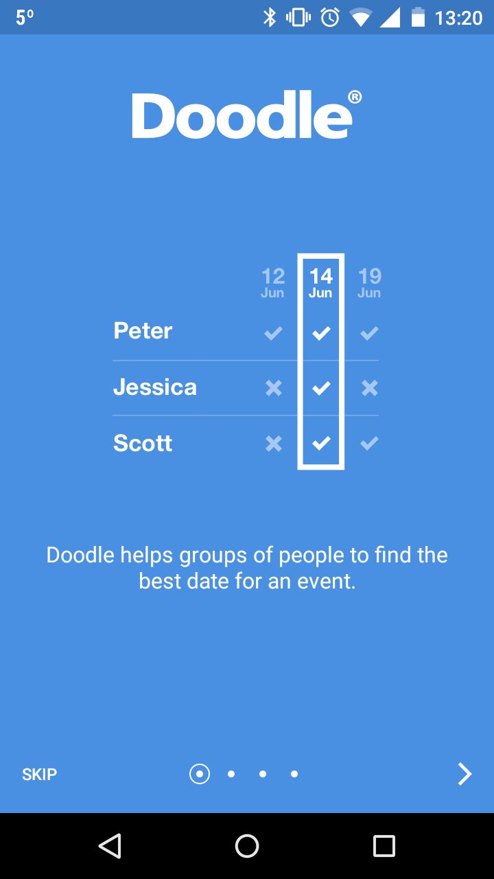 Doodle: Schedule Maker 5.0.26 (Android) - dobreprogramy