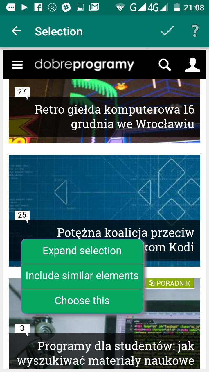 Web Alert (Android) - dobreprogramy
