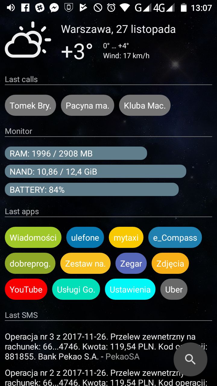 AIO Launcher 5.7.2 (Android) - dobreprogramy