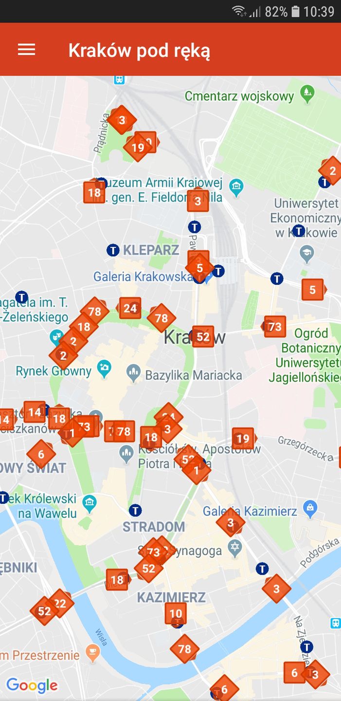 Kraków pod ręką 2.0.6 (Android) - dobreprogramy