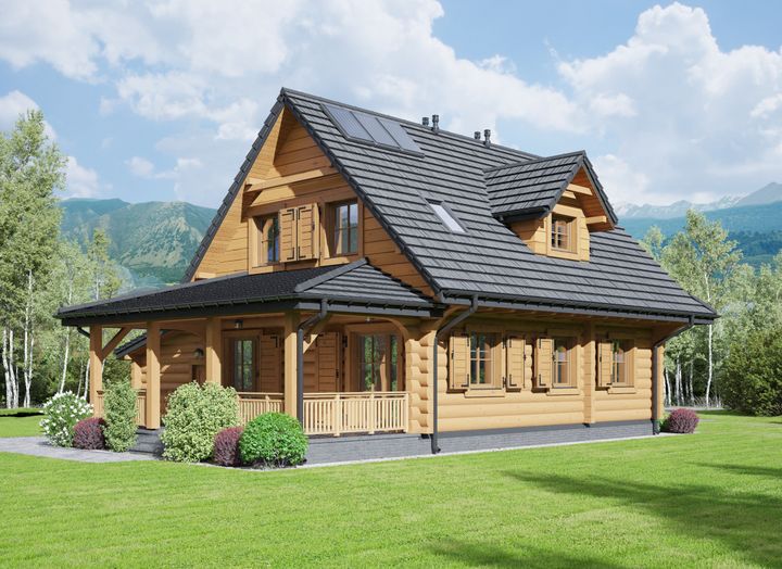 Projekt domu Dylewsko dw 120,18 m² - koszt budowy - EXTRADOM