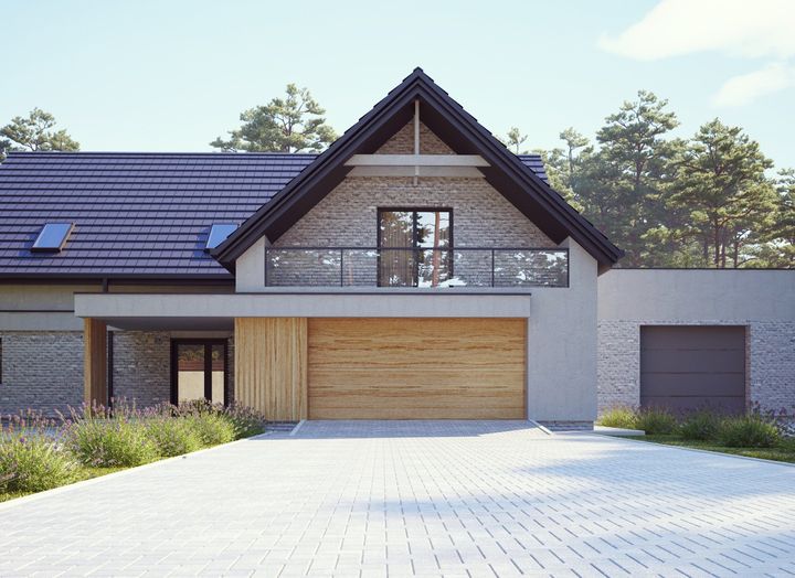 Projekt domu uA163 206,86 m² - koszt budowy - EXTRADOM