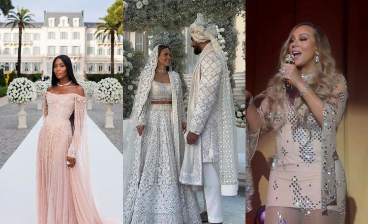 Billionaire's £20 million wedding dazzles with stars and style