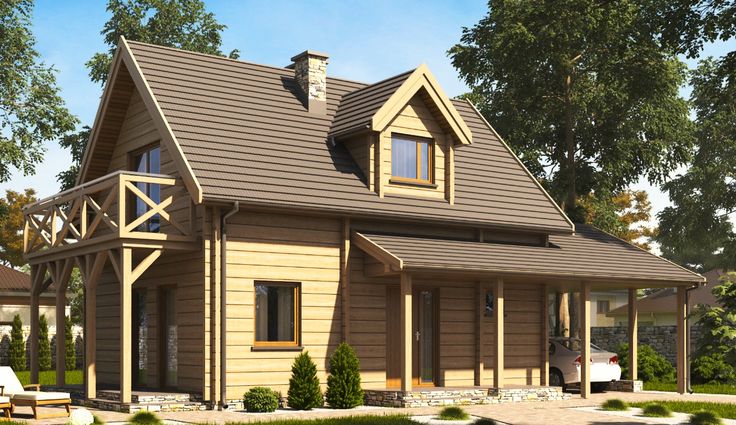 Projekt domu D126 77,31 m² - EXTRADOM