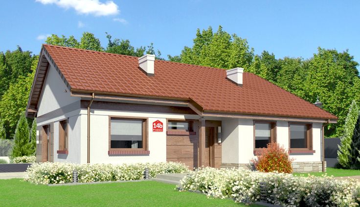 Projekt domu Dom przy Przyjemnej 14 bis 100 m² - EXTRADOM