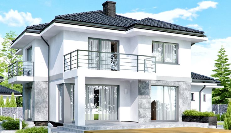 Projekt domu APS 266 + 2G 146,40 m² - EXTRADOM
