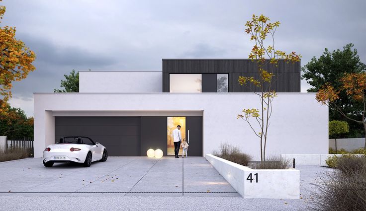 Projekt domu Modern 1 235,90 m² - EXTRADOM