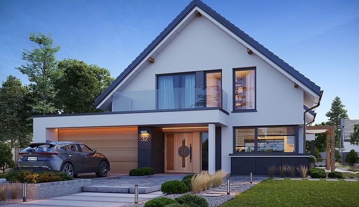 Projekt domu Amber 177,13 m² - EXTRADOM