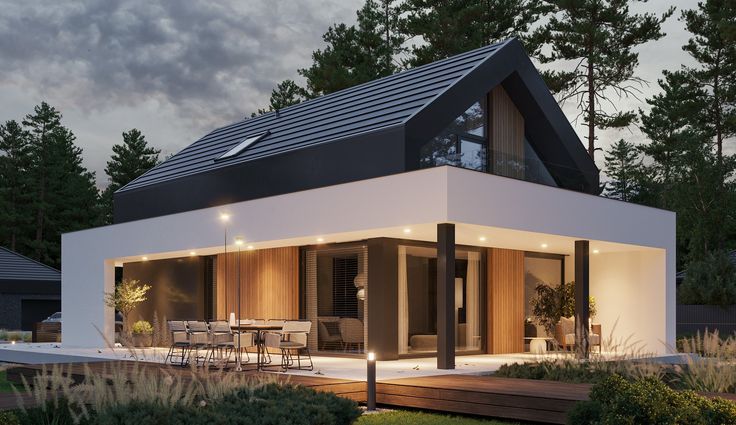 Projekt domu NewHouse 753 102,26 m² - EXTRADOM