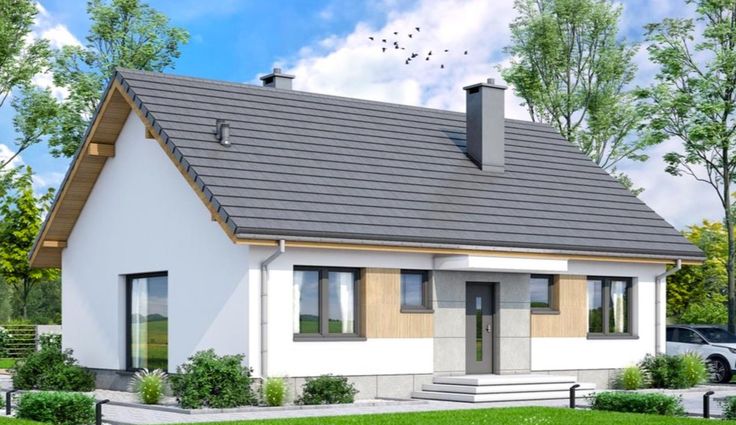 Projekt domu Mokka 16 mini 2 80 m² - EXTRADOM