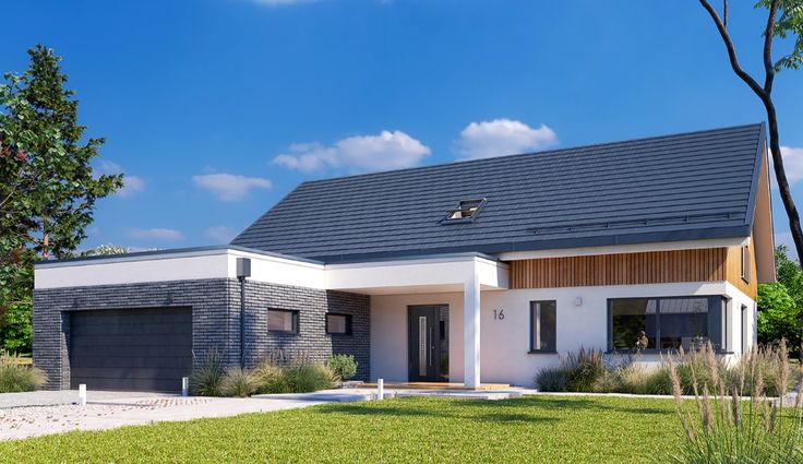 Projekt domu Piko 211,08 m² - EXTRADOM