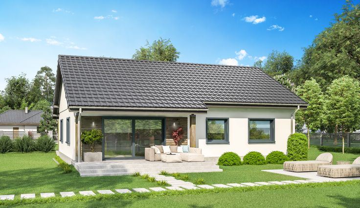 Projekt domu Dom przy Bukowej 53 95 m² - EXTRADOM