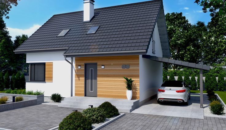 Projekt domu Santorini 3 90,67 m² - EXTRADOM