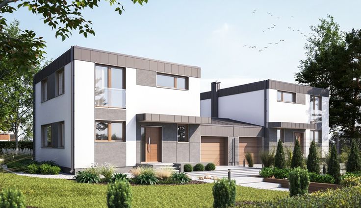 Projekt domu Topaz Nano Duo (1863) 96,90 m² - EXTRADOM