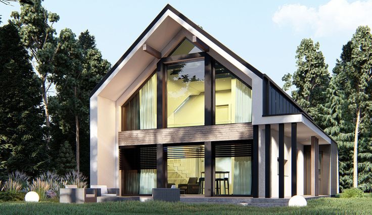 Projekt domu uA307 88 m² - EXTRADOM