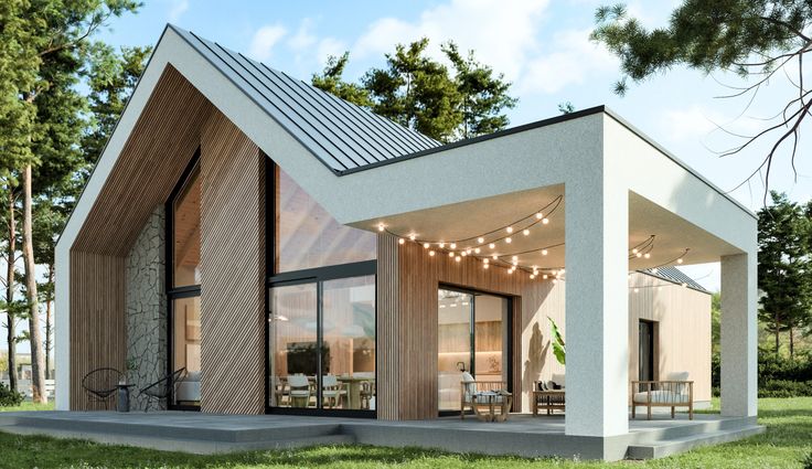 Projekt domu Nasza Stodoła Parterowa z garażem 158,24 m² - EXTRADOM