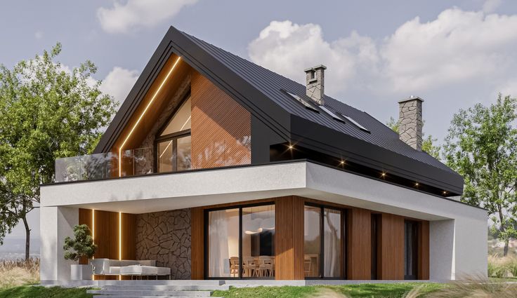 Projekt domu Nasza Stodoła S powiększona 119,69 m² - EXTRADOM