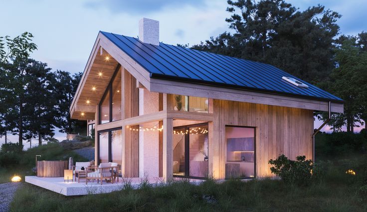 Projekt domu Stodoła Chalet 78,24 m² - EXTRADOM