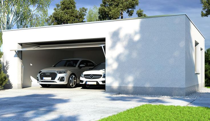 Projekt garażu APG 11C garaż 50,52 m² - EXTRADOM