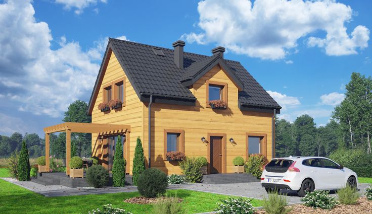 Projekt domu Zawojowo bb 70 dws 89,28 m² - EXTRADOM