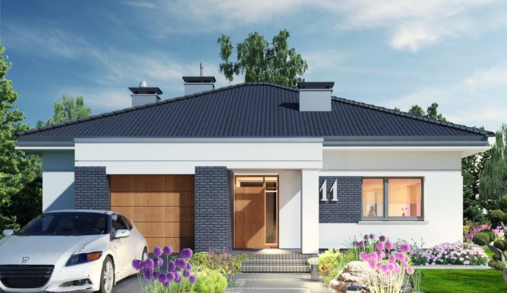 Projekt domu Domidea 1w5 108,52 m² - EXTRADOM