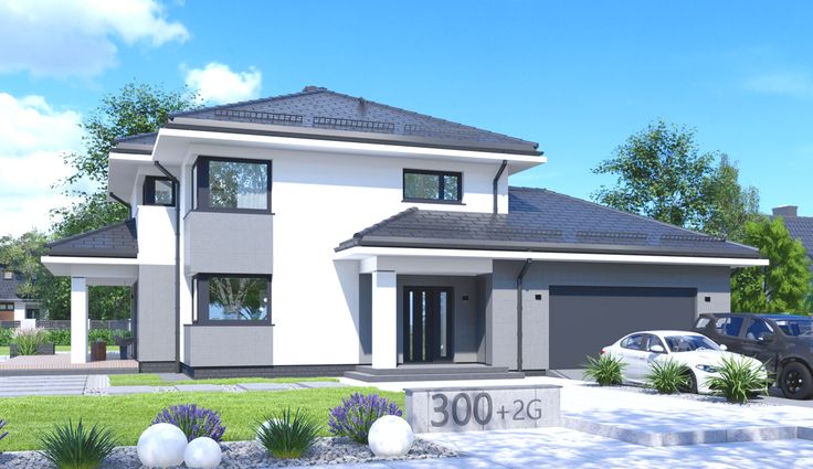 Projekt domu APS 300 + 2G ECO 164 m² - EXTRADOM