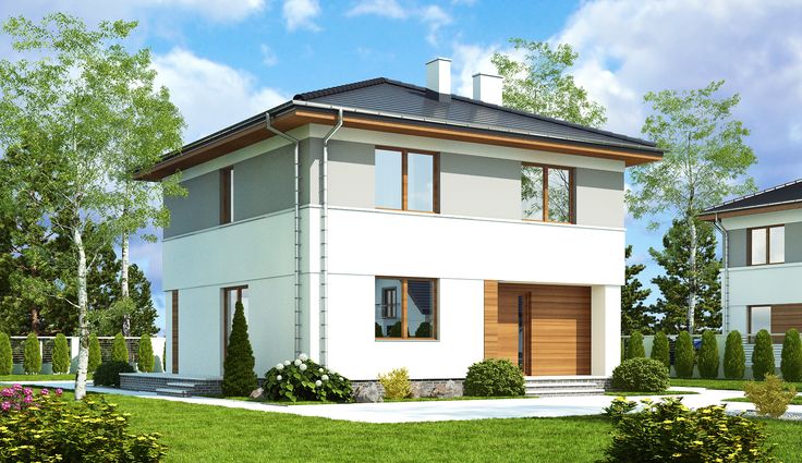 Projekt domu Tadeusz III bez garażu [B] 108,30 m² - EXTRADOM