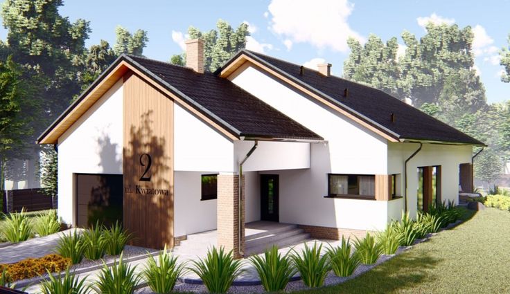 Projekt domu Dom Bursztyn 2 (G1) 138,34 m² - EXTRADOM