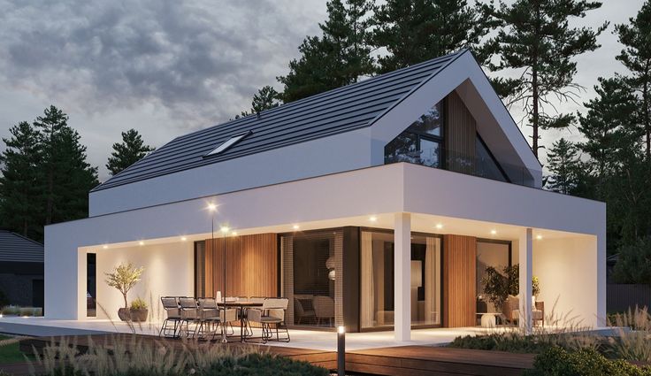 Projekt domu NewHouse 755 123,23 m² - EXTRADOM