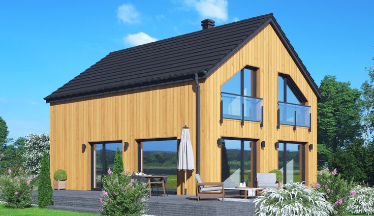 Projekt domu Biokowo wyspa dws 119,02 m² - EXTRADOM