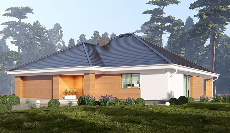 Projekt domu uA8v6 165,56 m² - EXTRADOM