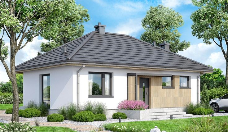 Projekt domu Mirabelka 2 4s 58,44 m² - EXTRADOM