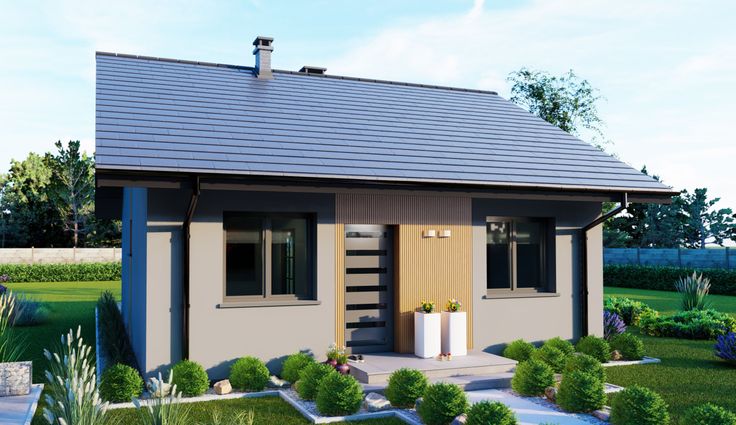 Projekt domu Parterowy 28S 51,40 m² - EXTRADOM