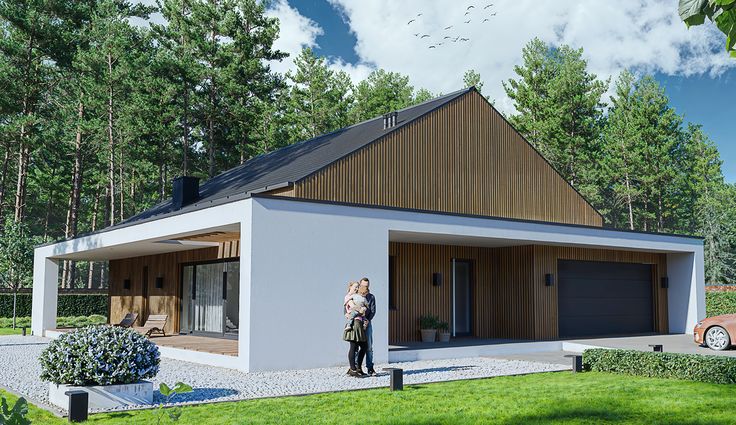 Projekt domu BK-30 118,40 m² - EXTRADOM