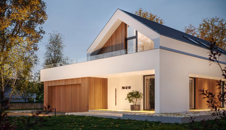 Projekt domu NewHouse 794 G2 w1 159,61 m² - EXTRADOM