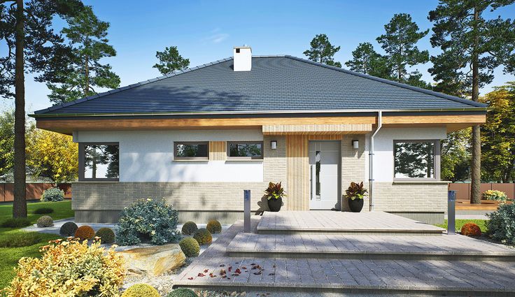 Projekt domu Lusia II bez garażu [B] 85,10 m² - EXTRADOM