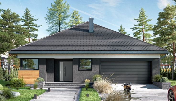 Projekt domu Adela Prima (1944) 121,50 m² - EXTRADOM