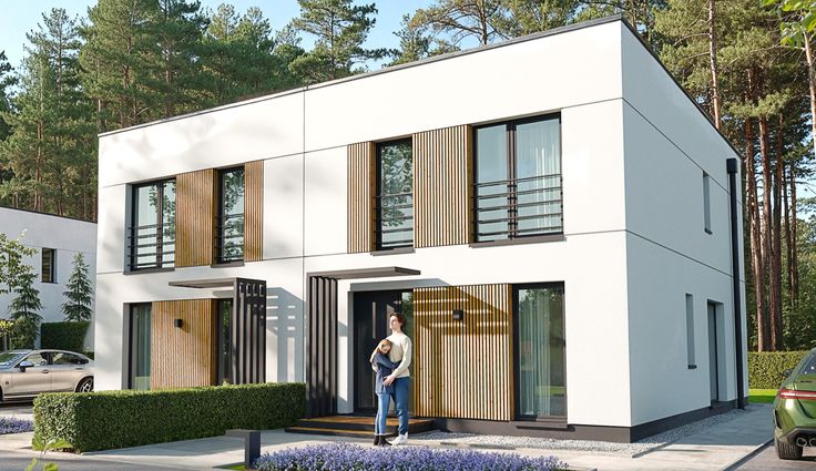 Projekt domu BK-19 wariant II 105,34 m² - EXTRADOM