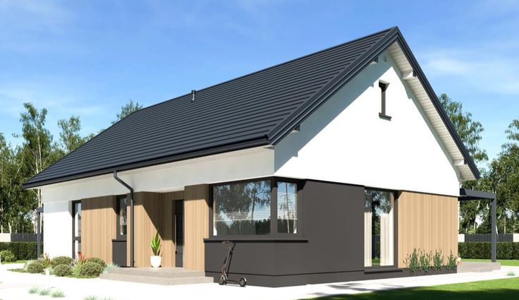 Projekt domu N44-BG 86,30 m² - EXTRADOM