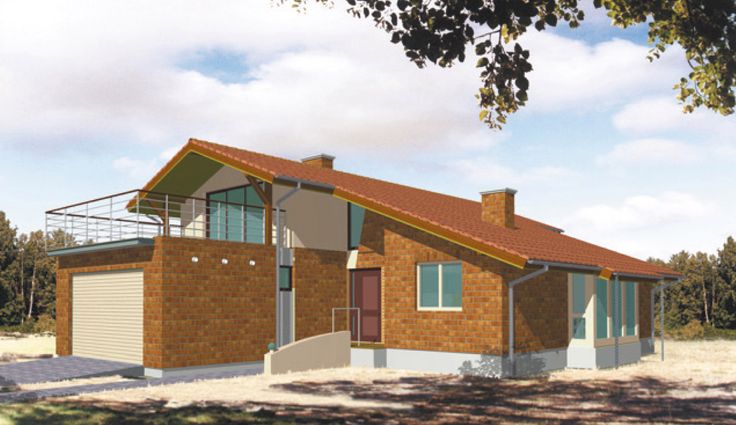 Projekt domu Kaskada 170,10 m² - EXTRADOM