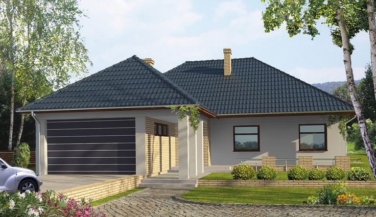 Projekt domu Teka-56 143,85 m² - EXTRADOM